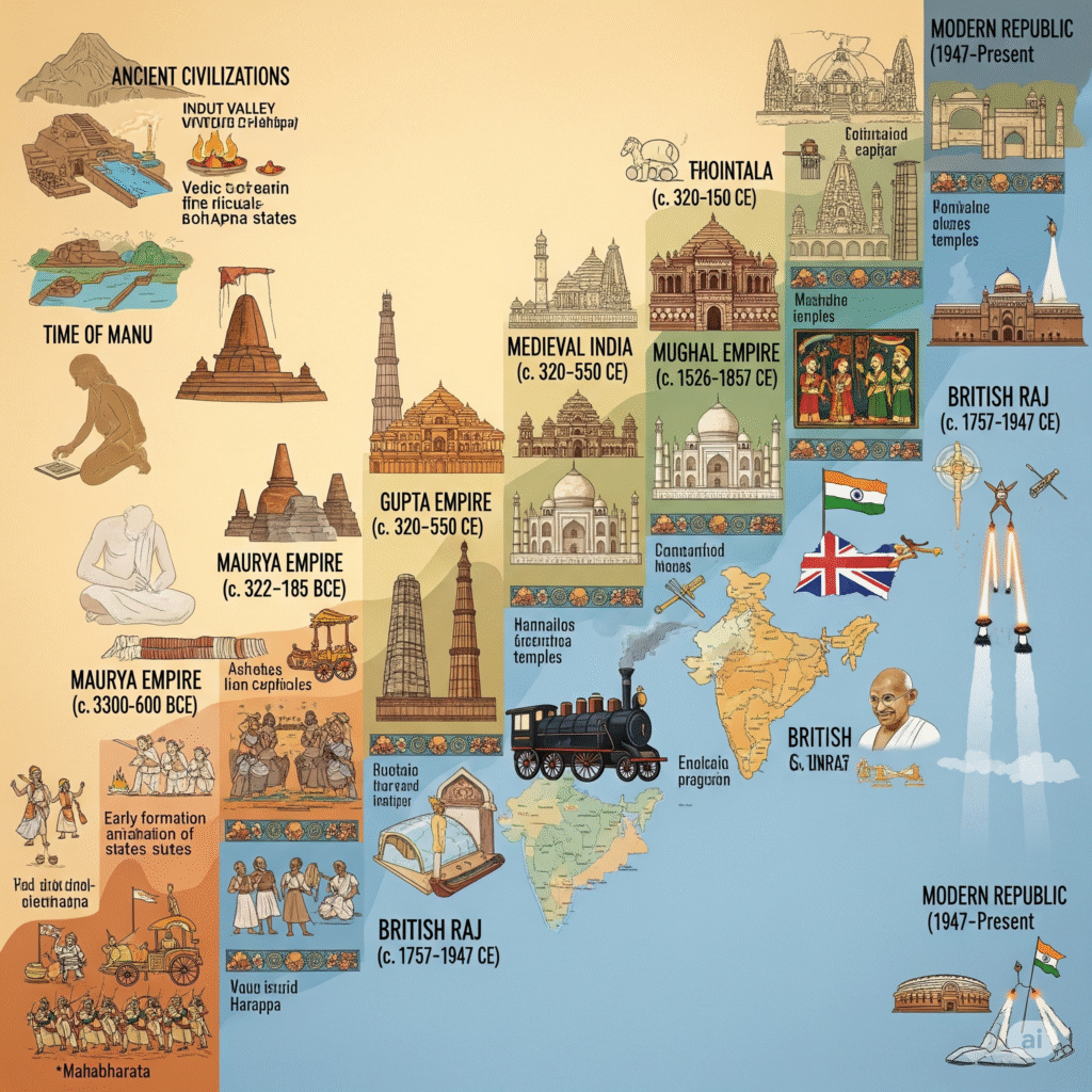 Unpacking India's Epic Journey: A History Lesson for the Modern Mind ...